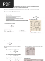 NSCP 2015 Load Combinations Overview | PDF