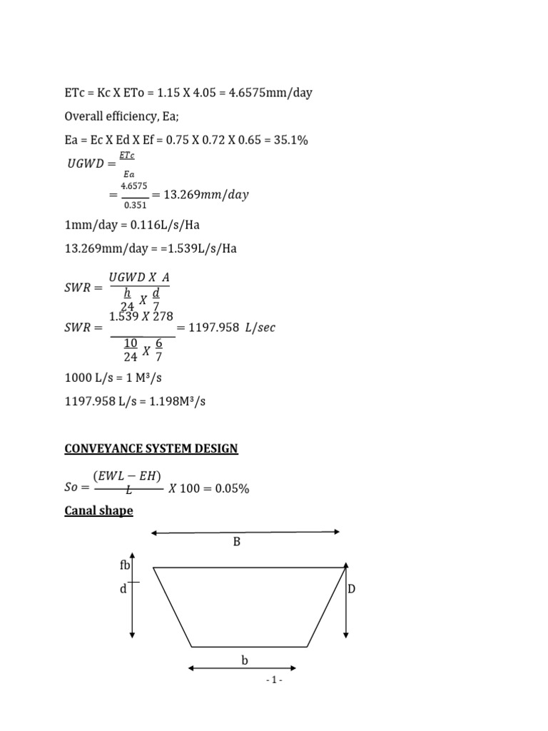 Conveyance System Design | PDF