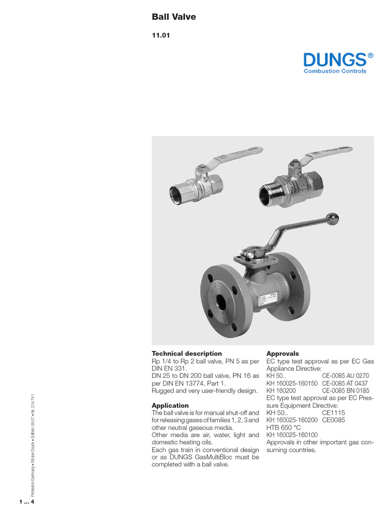 Ball Valve | PDF | Pipe (Fluid Conveyance) | Valve