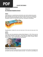 Mechanism of Plate Tectonics - Convection Current - Slab Pull & Ridge ...