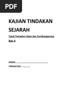 PB Folio Pendidikan Islam SVM 1 | PDF