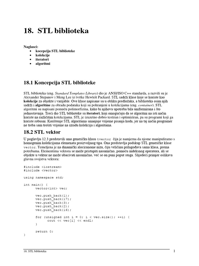 Lek18-STL Biblioteka | PDF