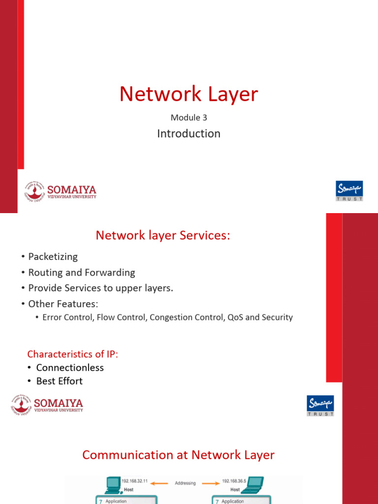 3.1 Introduction | PDF | Computer Network | Internet Architecture
