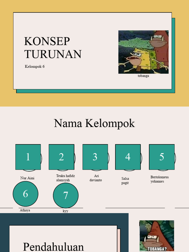 KONSEP - TURUNAN-1 (1) New................ | PDF
