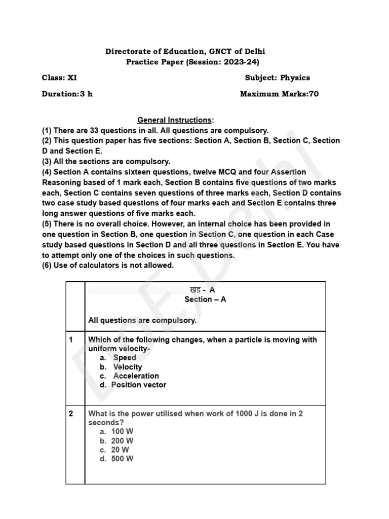 11 Physics Eng PP 2023 24 1 | PDF | Gases | Convection