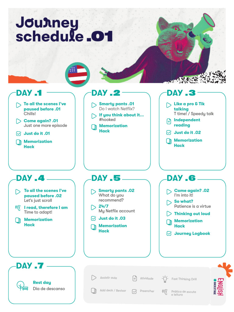 Fluency Academy Study Schedule | PDF