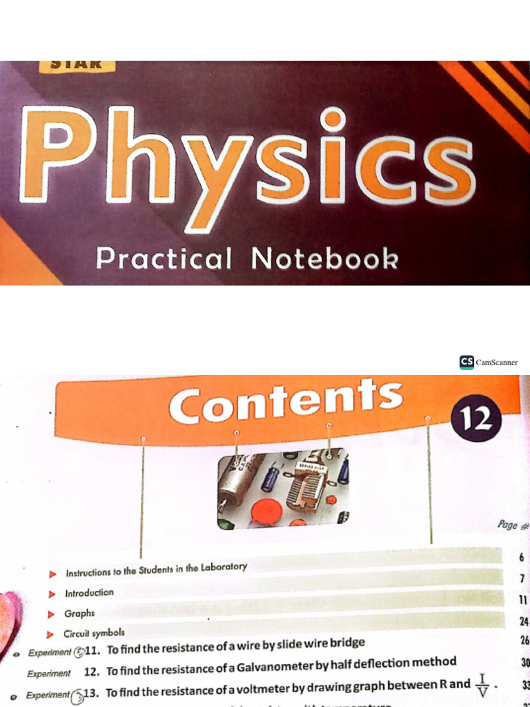 Share Physics 12th Practicals PDF | PDF