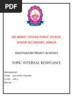 Physics Project Acknowledgement | PDF | Anode | Cathode