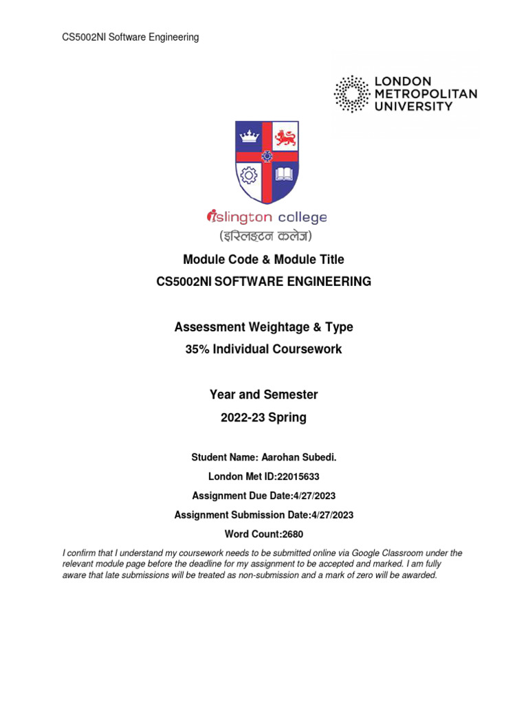 Software Engineering | PDF