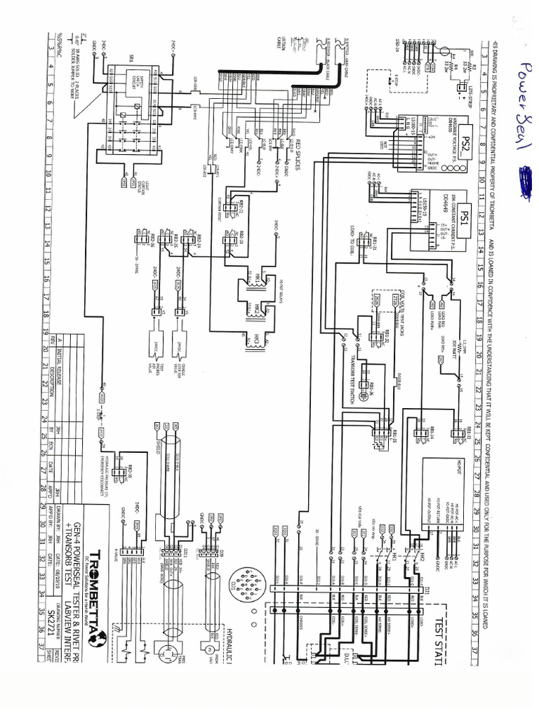 Diagrama Gabinete 504, 505, 506 y 507 | PDF