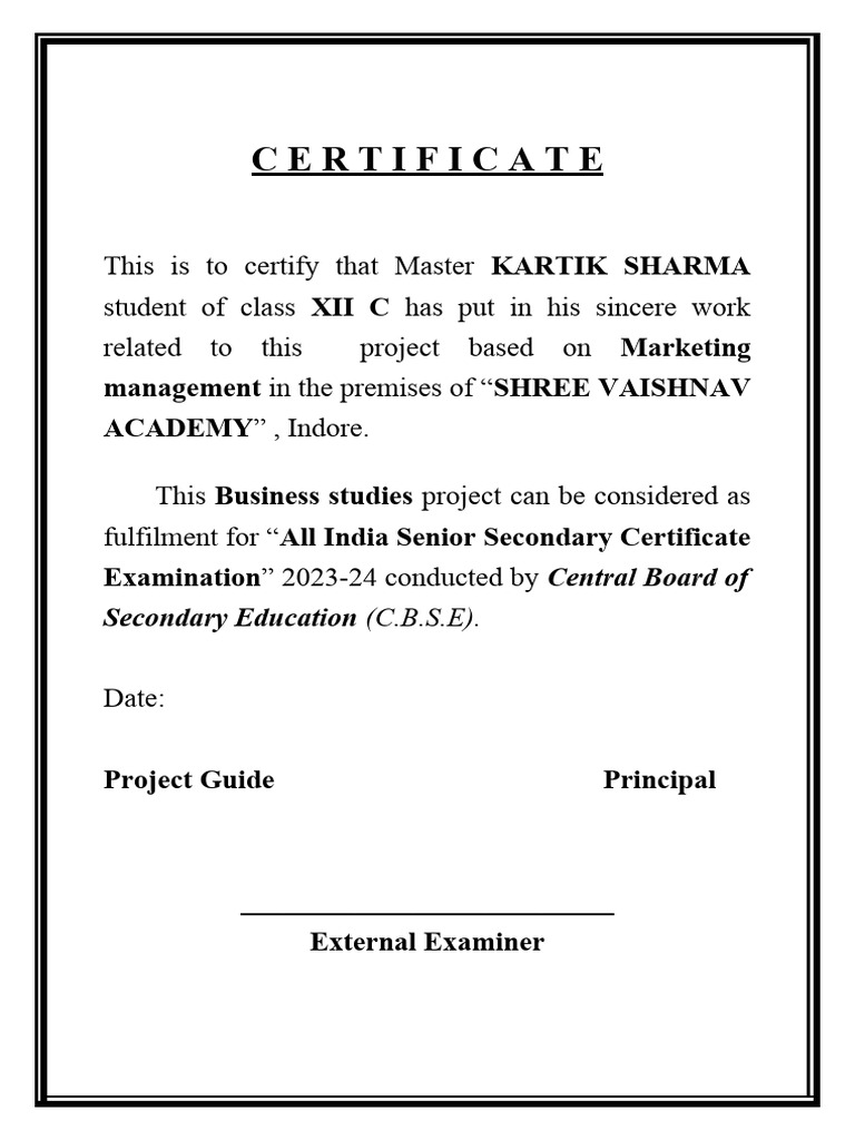 Business Studies | PDF