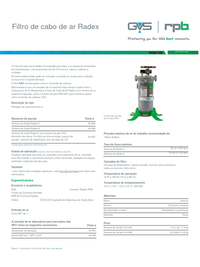 Radex - TDS | PDF
