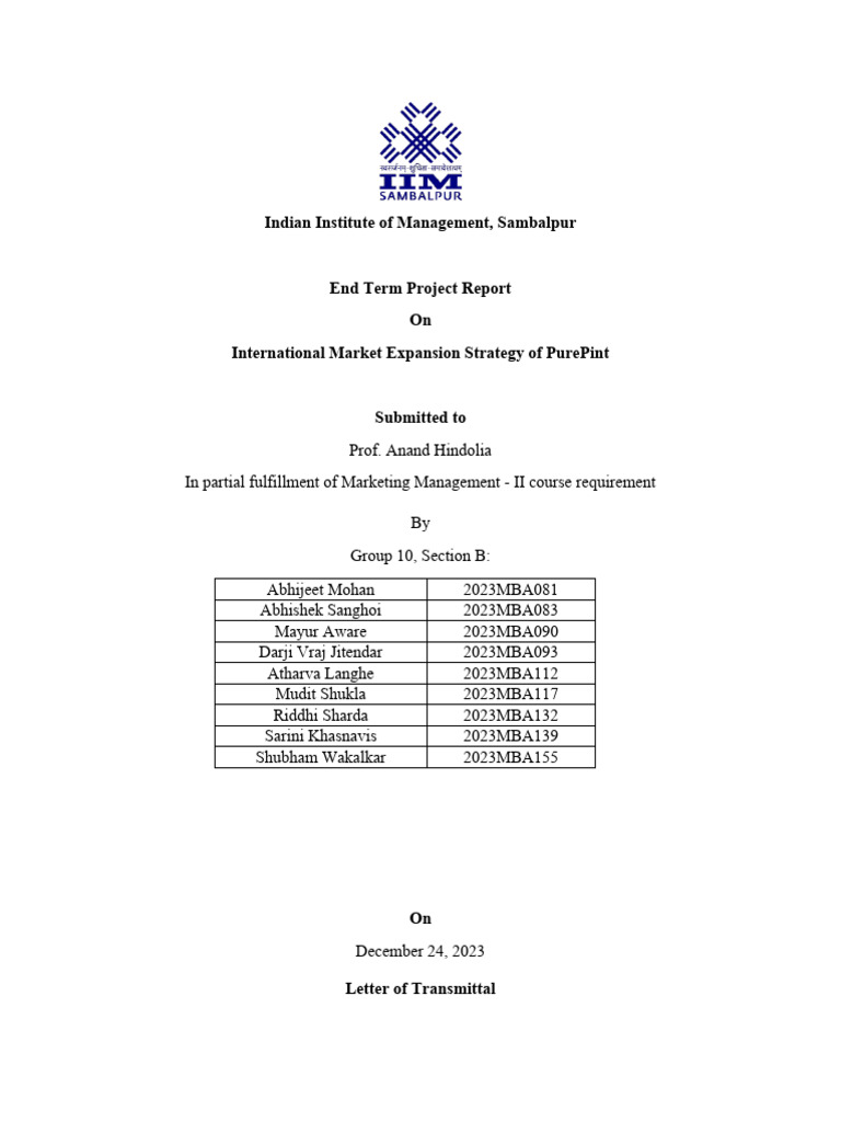 MM Project | PDF | Social Science