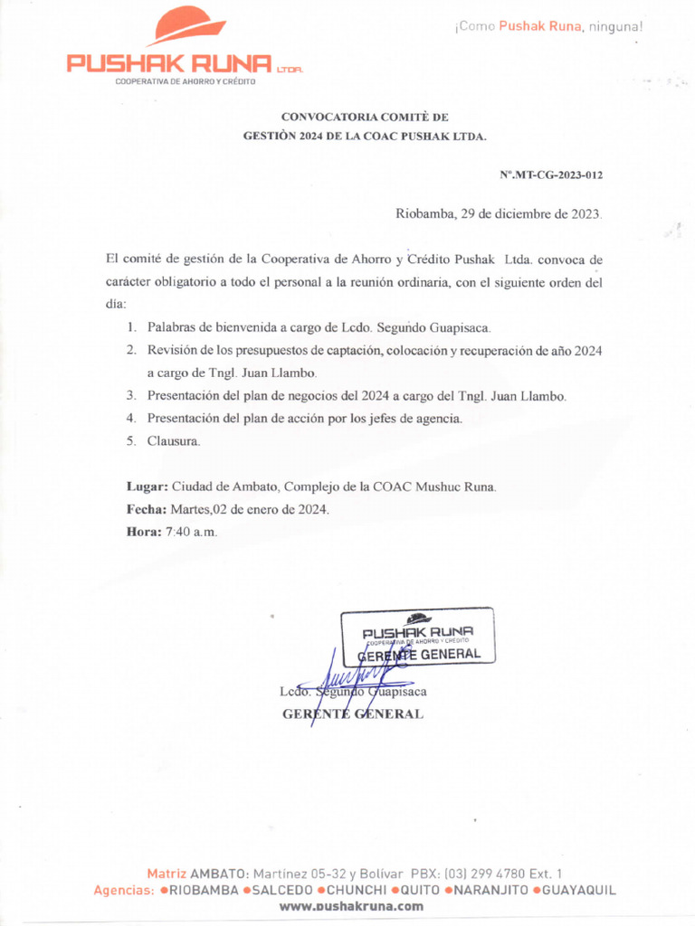 Convocatoria 2024111 | PDF