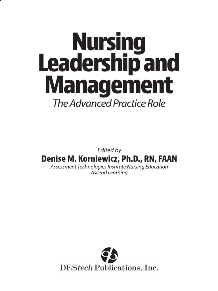 Nursing Leadership Merged File Final | PDF | Leadership | Nursing Nursing Leadership Merged File Final | PDF | Leadership | Nursing