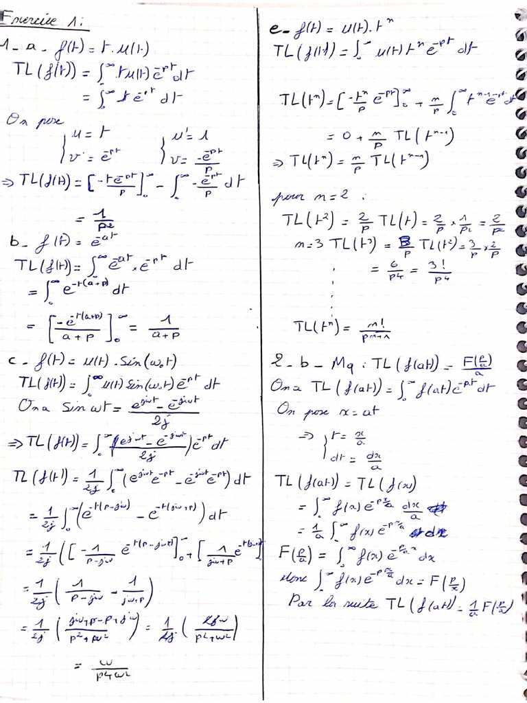 Corrigé TD Automatique | PDF