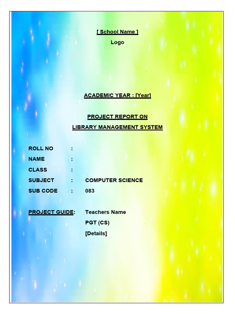 Library Management | PDF