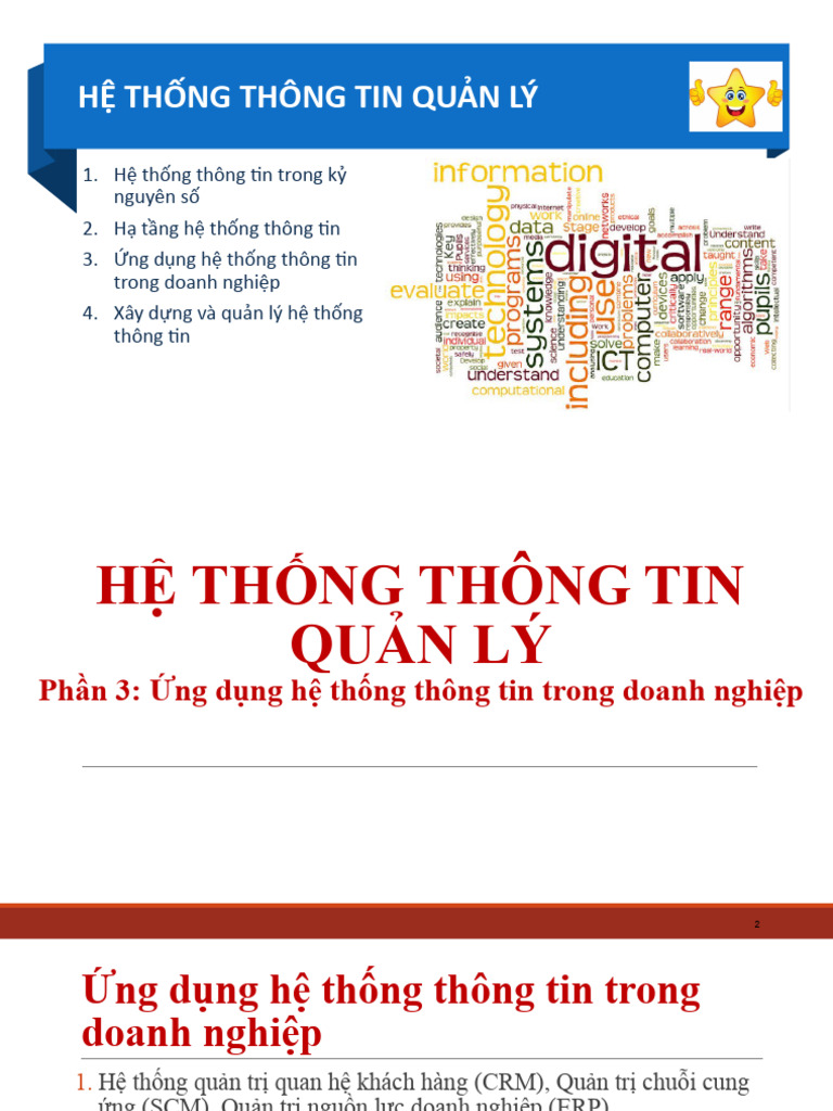 HTTTQL MIS 2023 Phần 3 | PDF