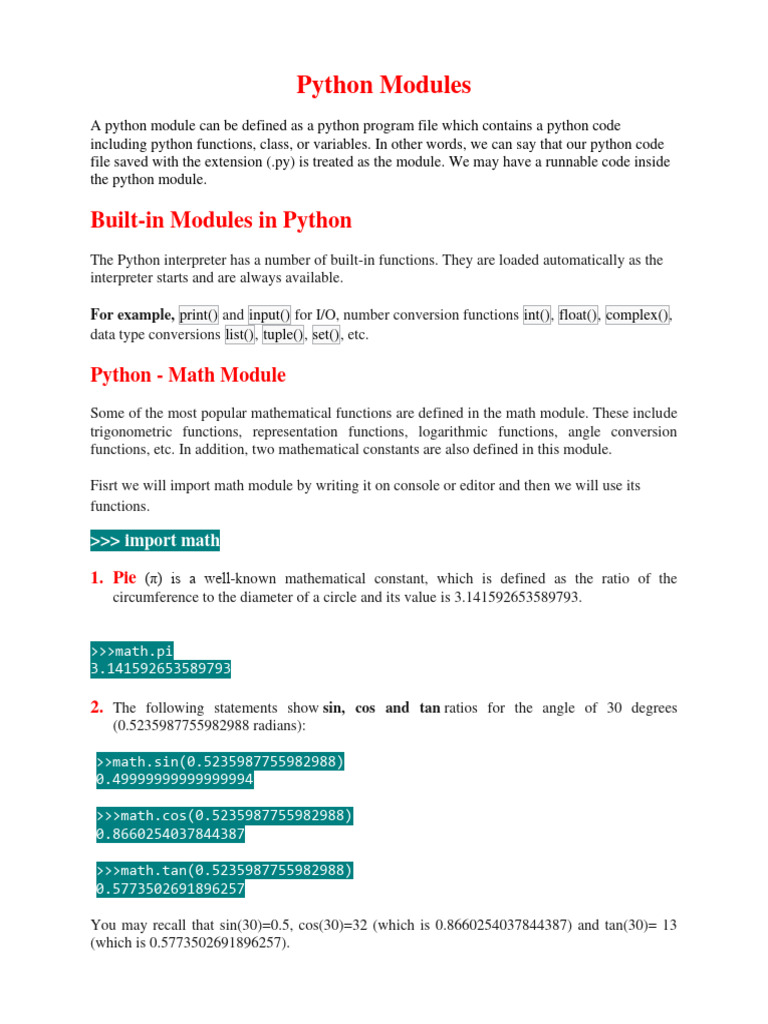 Python Unit 4 Part 2 | PDF Python Unit 4 Part 2 | PDF
