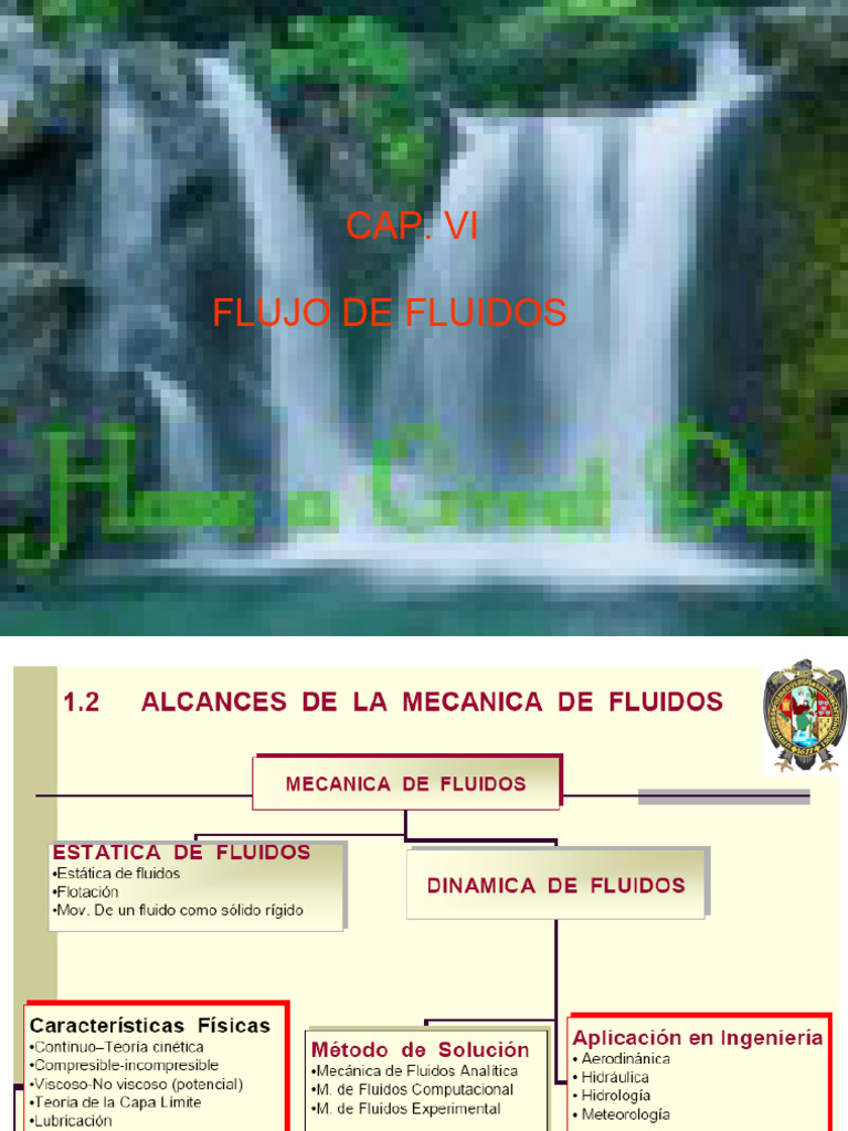 Cap Vi Flujo de Fluidos | PDF | Integral | Dinámica de fluidos