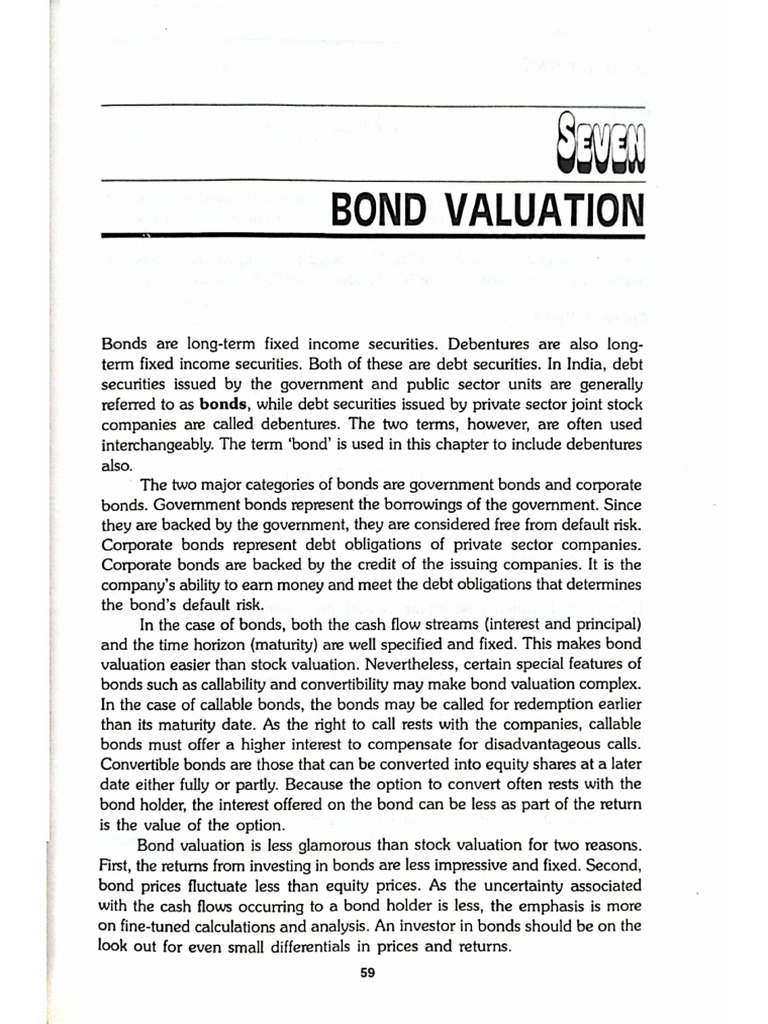 Bond | PDF