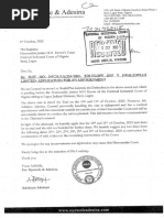 Precedent Notice of Preliminary Objection Sample 1 | PDF | Law