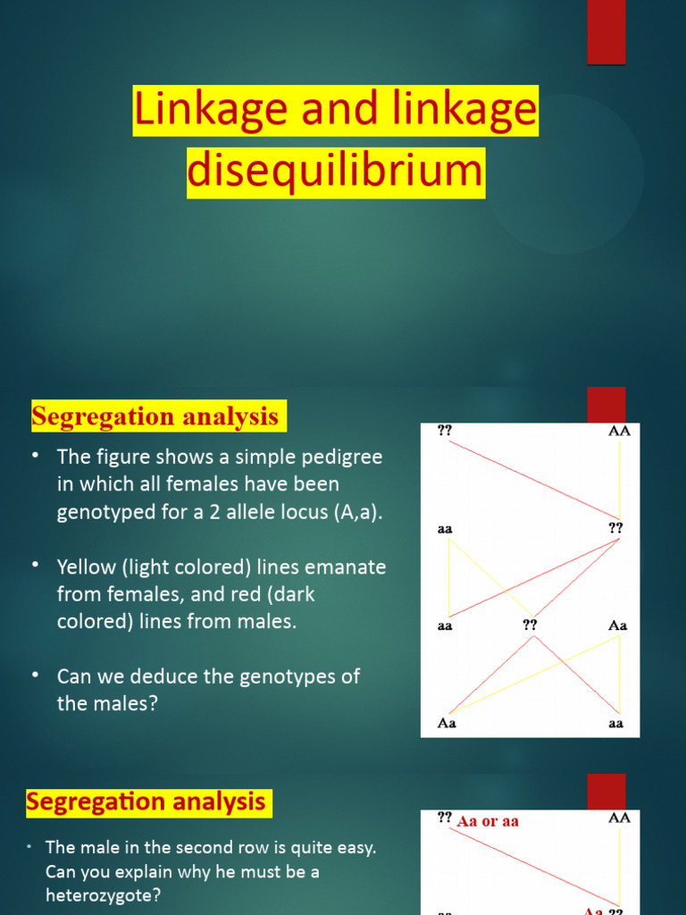 LinkageMapping Presentation | PDF | Genetic Linkage | Dominance (Genetics)