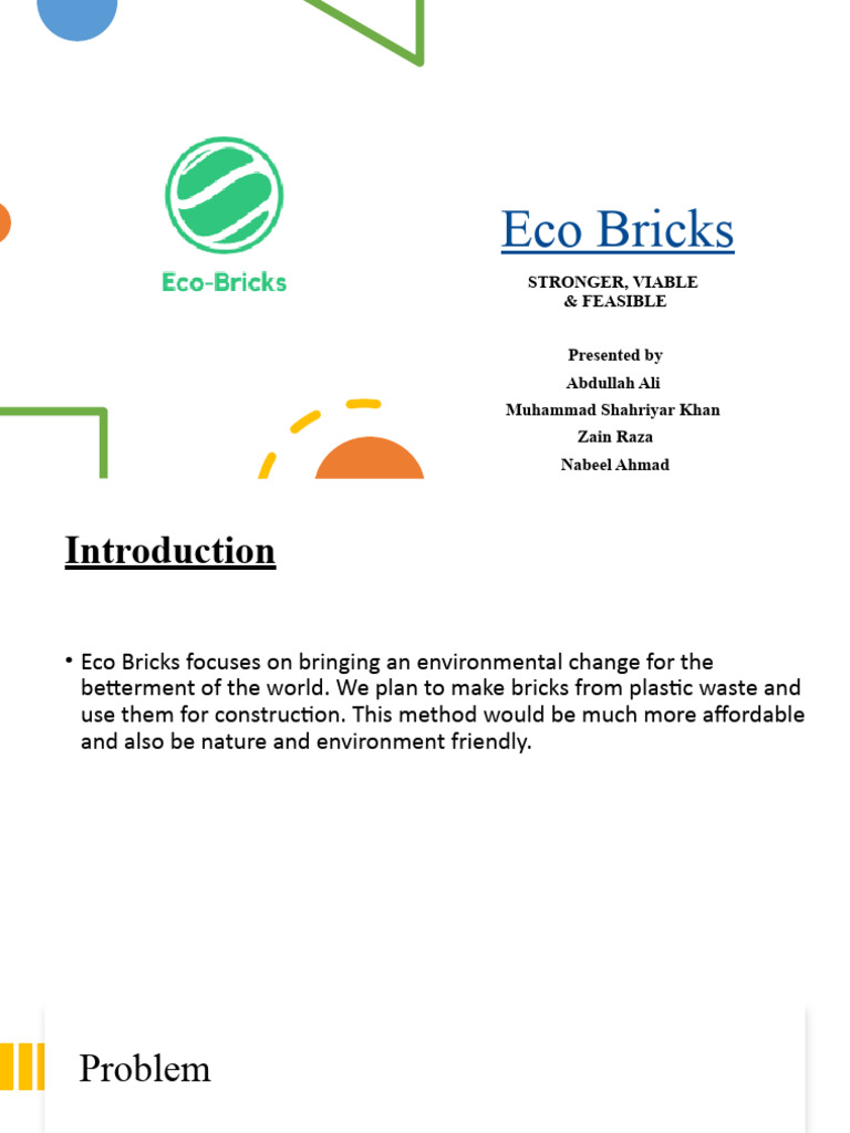Eco Bricks | PDF