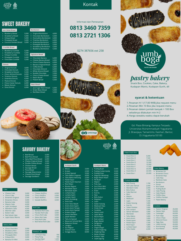 Brosur Snack Box Nov 2022 | PDF | Doughnut | Cuisine
