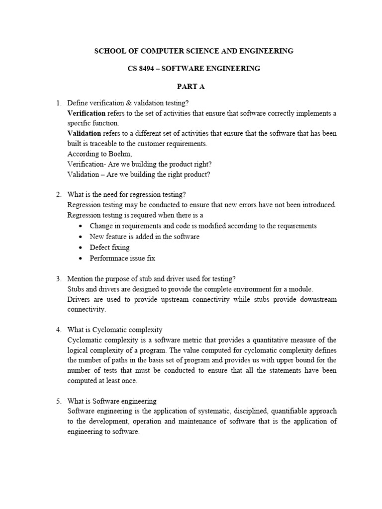 2 Marks-Model Exam | PDF | Software | Programming