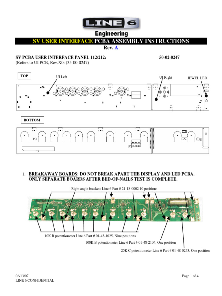 Spider Valve 212 | PDF