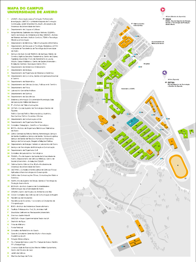 Mapa Campus A4 - Portugues | PDF