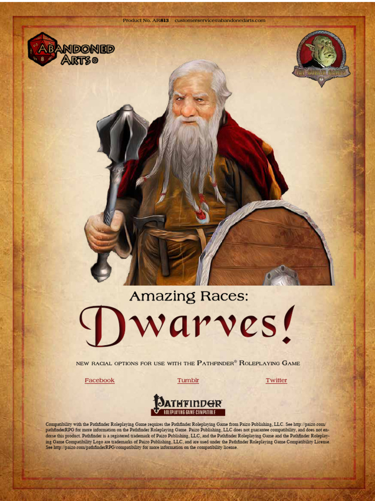 AA AR Dwarves | PDF