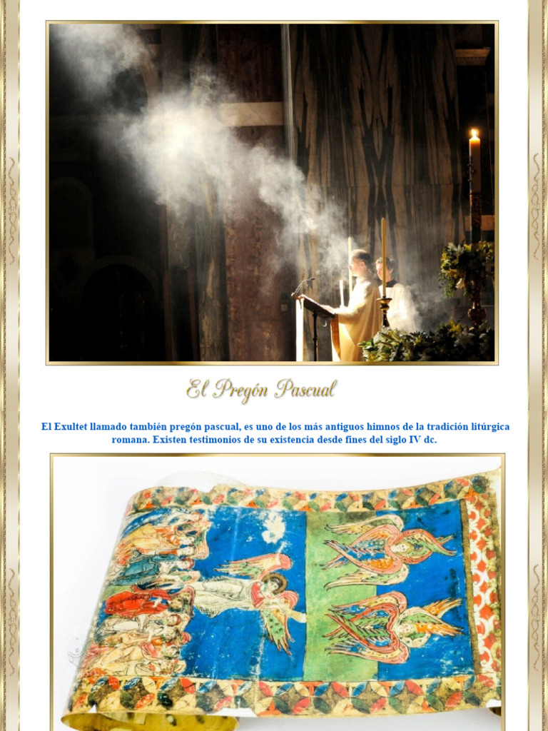 El Pregon Pascual | PDF