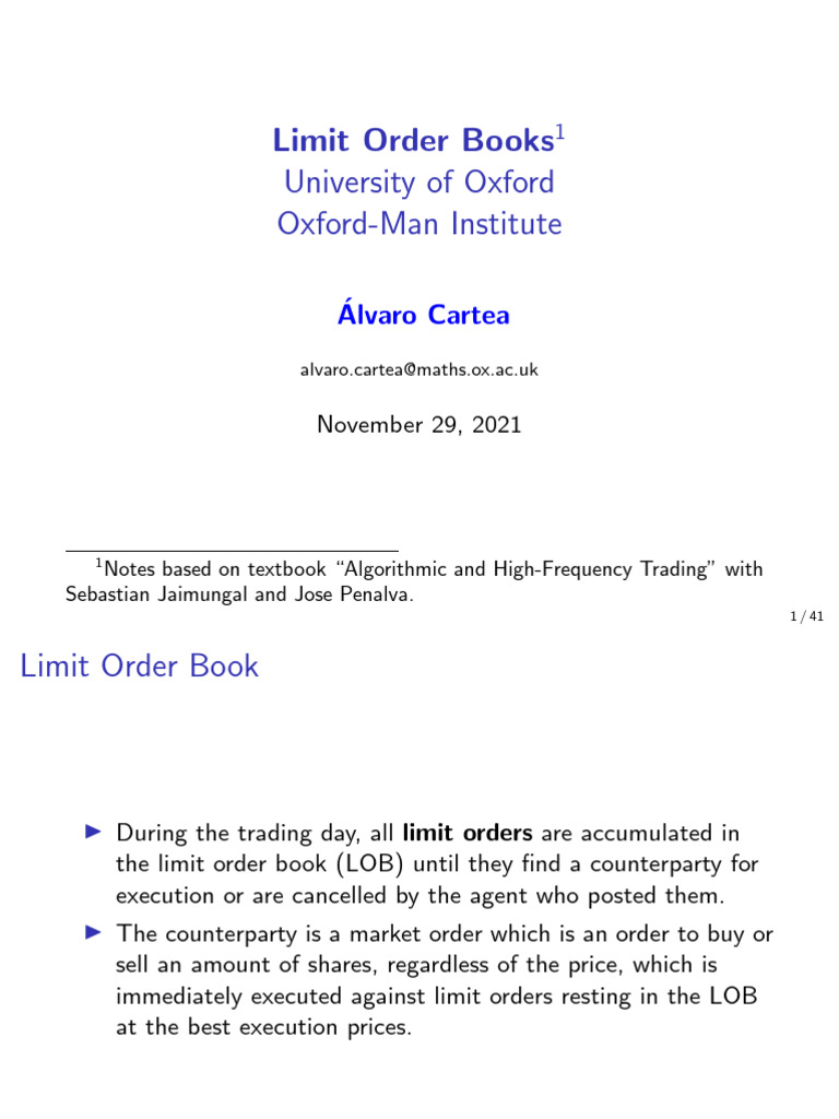 Alvaro's Slides - Lecture 1 | PDF
