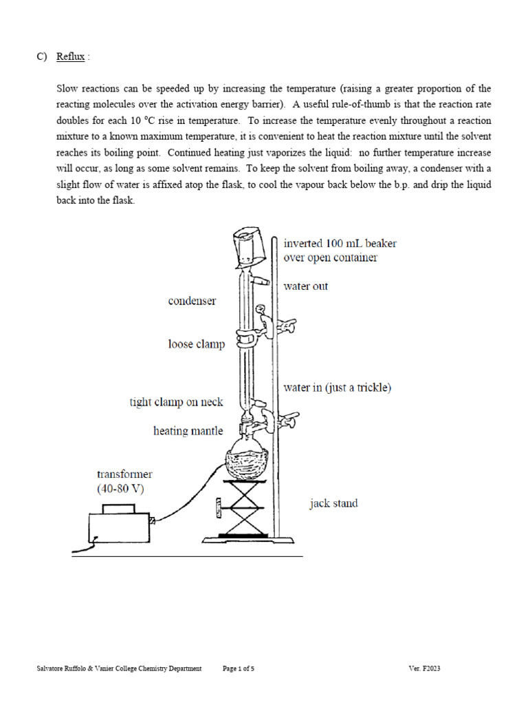 HTJ Lab Manual - Experiment 4 - Alkene DIastereomers - F23 | PDF