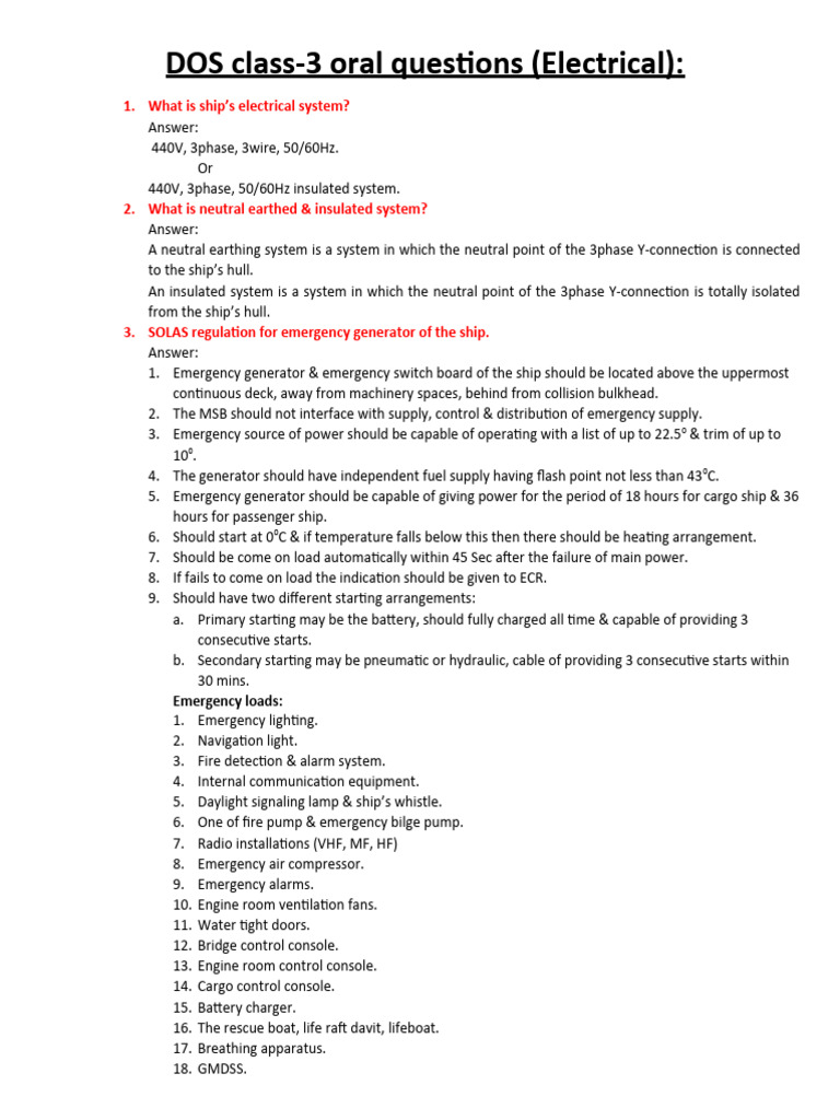 DOS Oral Questions | PDF