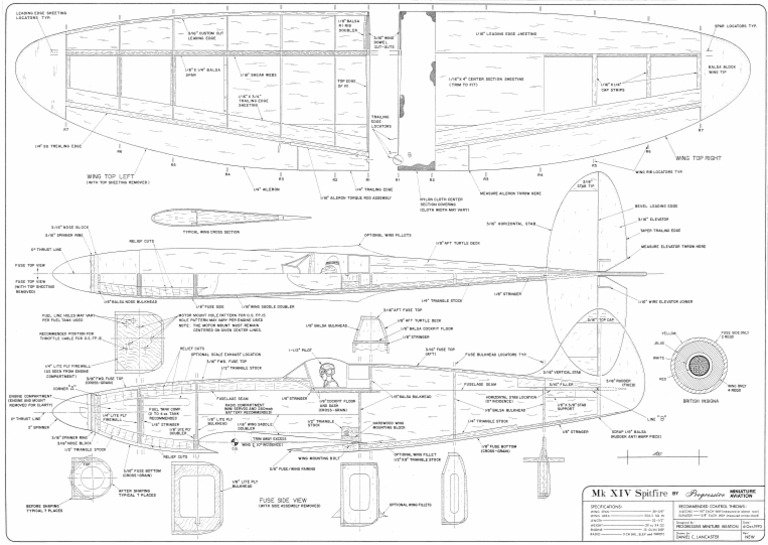 Spitfire XIV Progressive Oz7115 | PDF