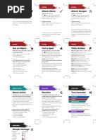 DND 5e Combat Flowchart | PDF | Tabletop Games | Entertainment