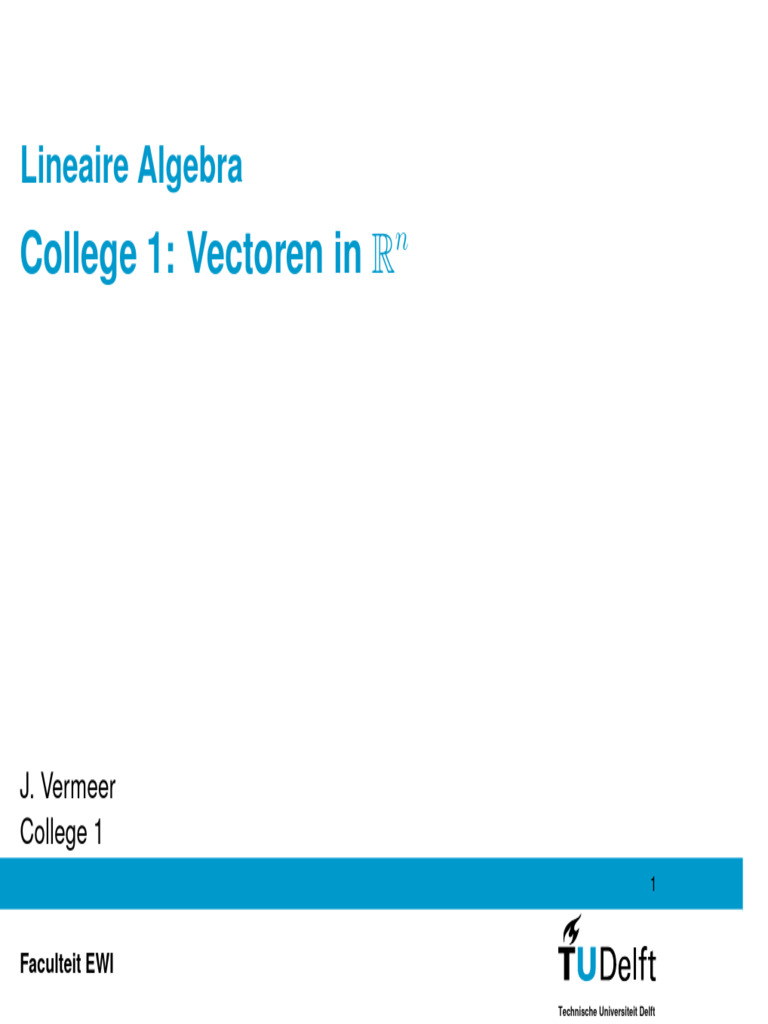 College1 (Linalg) HBObb | PDF