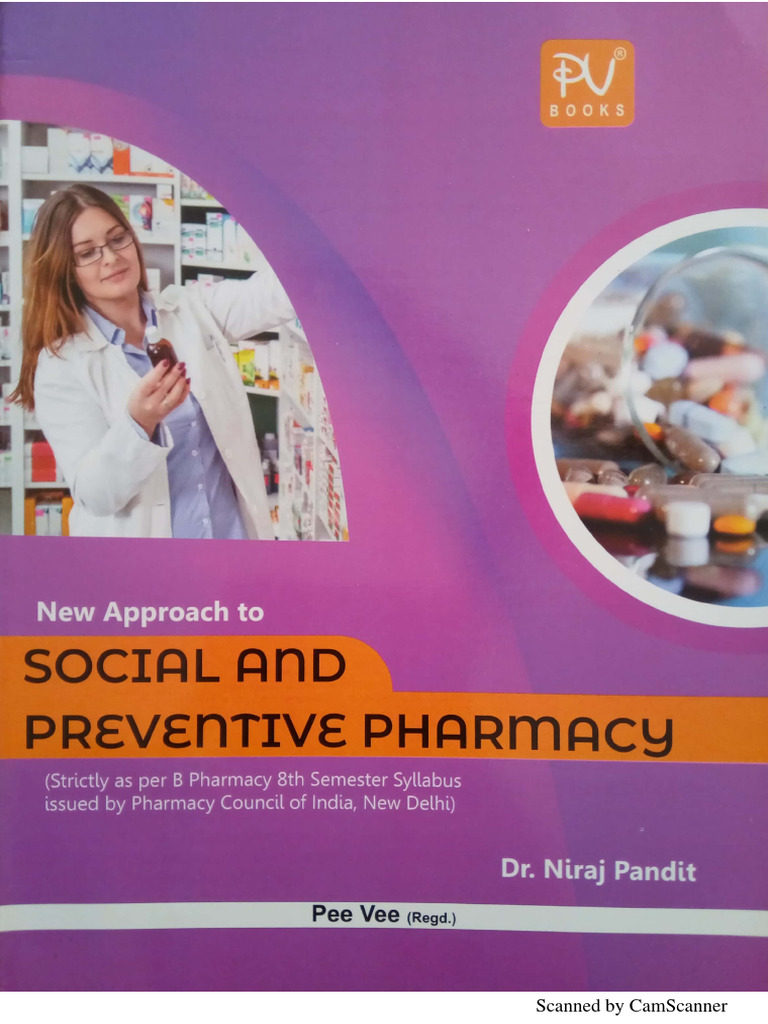 Social and Preventive Pharmacy (PV Publication) | PDF