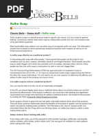 Sulfinol Process | PDF | Sulfuric Acid | Water