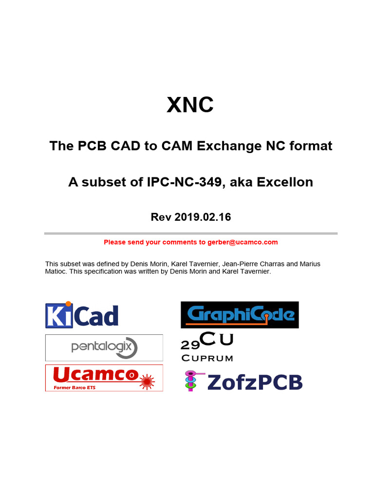 XNC Format Specification - en | PDF | Computing
