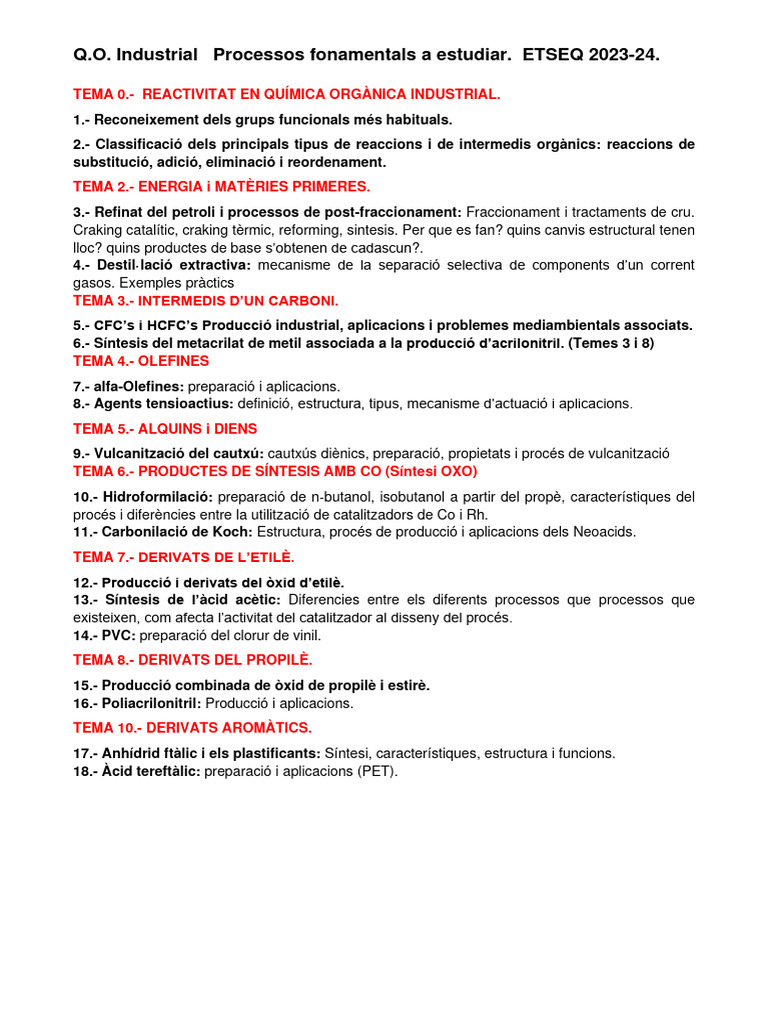 Temas Examen 2022-23 Etseq | PDF