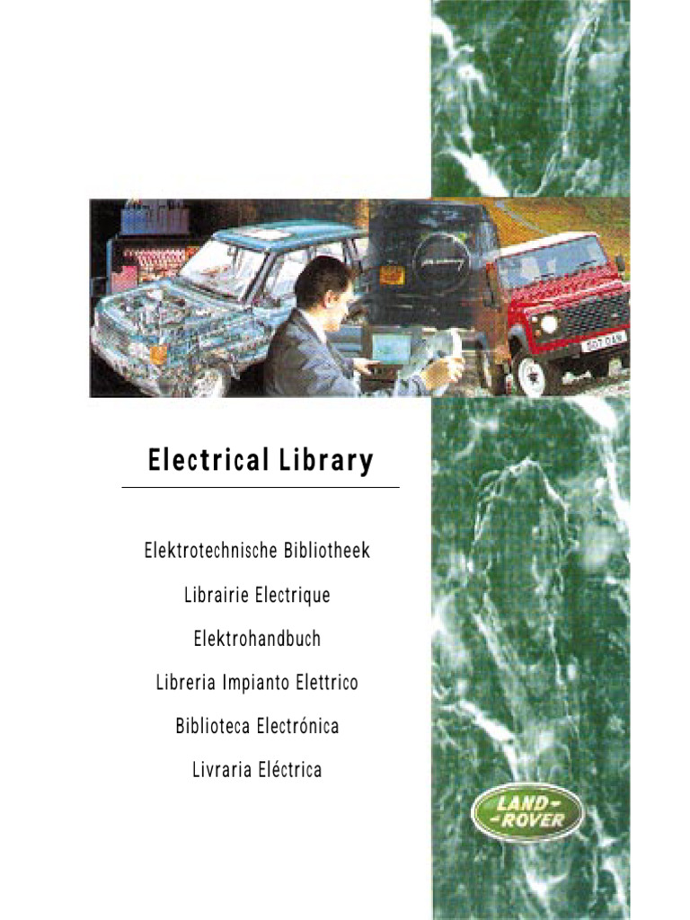 Electrical Library Elln985g - 1998-Freelander-Electrical-Library | PDF