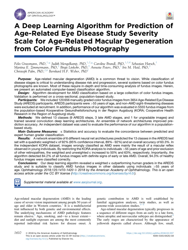 A Deep Learning Algorithm For Prediction of | Download Free PDF ...