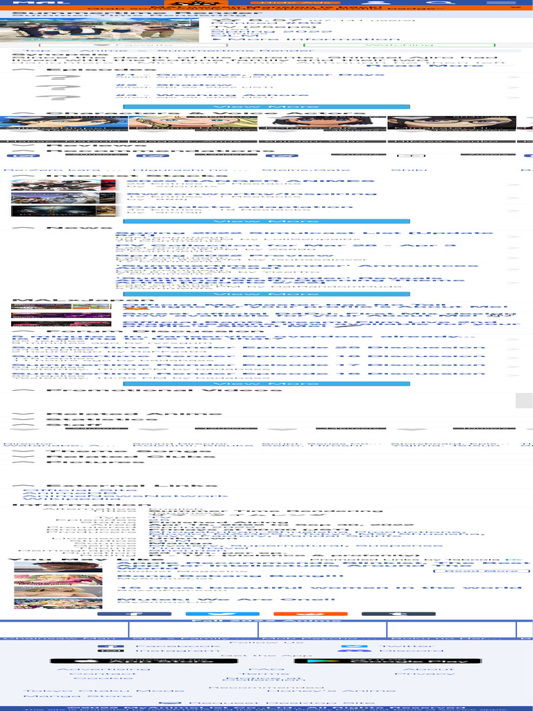 Summertime Render (Summer Time Rendering) | PDF | Entertainment | Anime ...