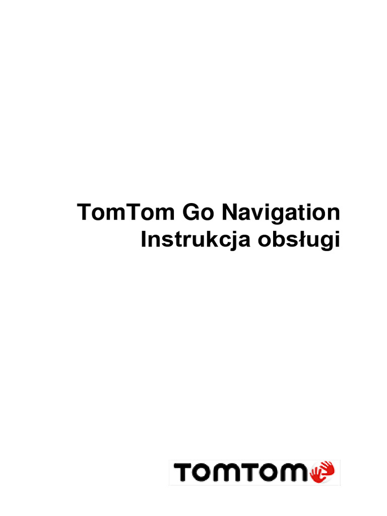 TomTom GO Navigation PL PL | PDF