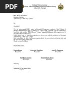 Letter of Request To Conduct Surveys | PDF