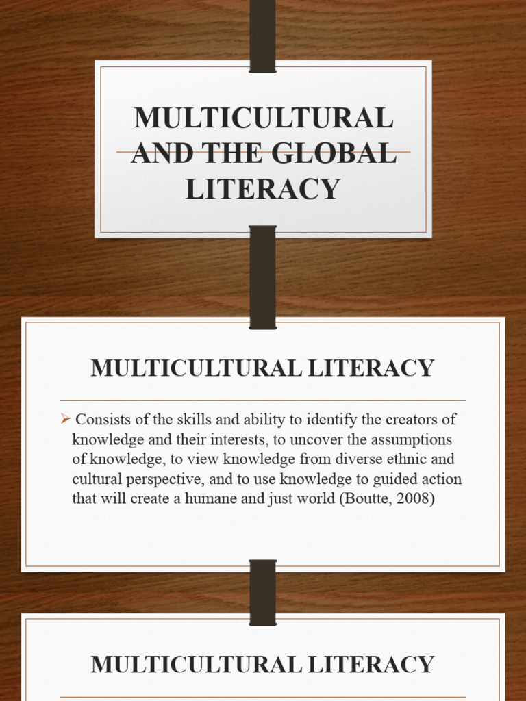 Multicultural and Global Literacy | PDF